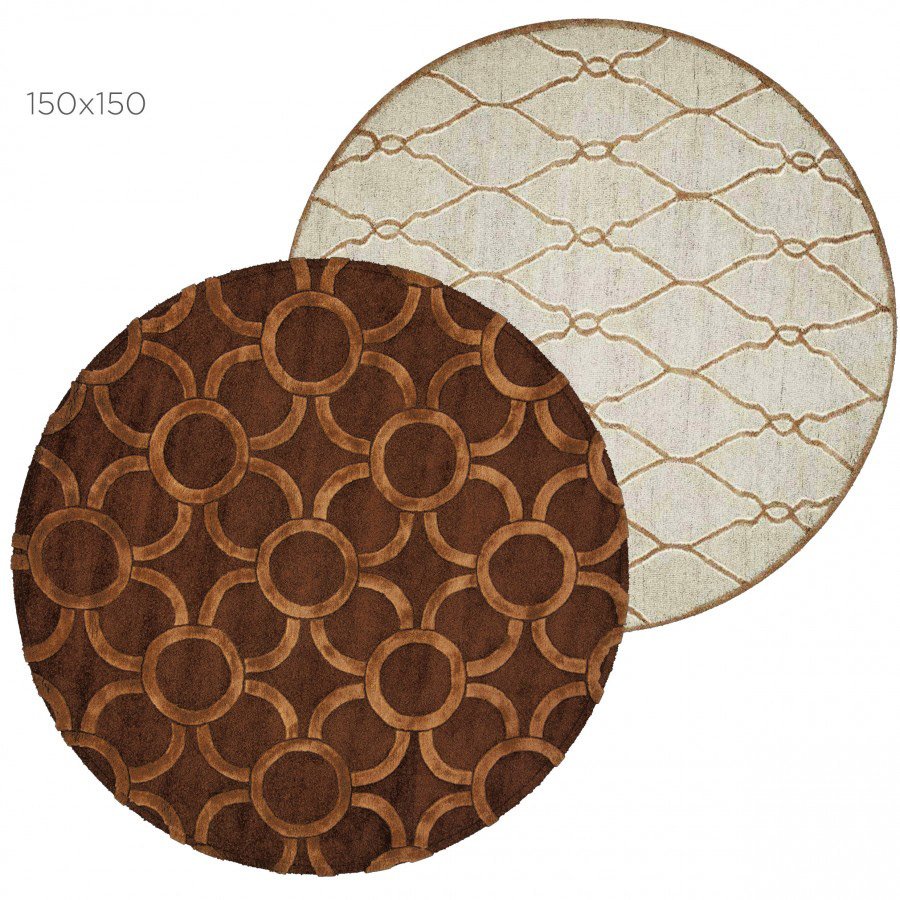 Round Rug-4 - 3D Model for Corona