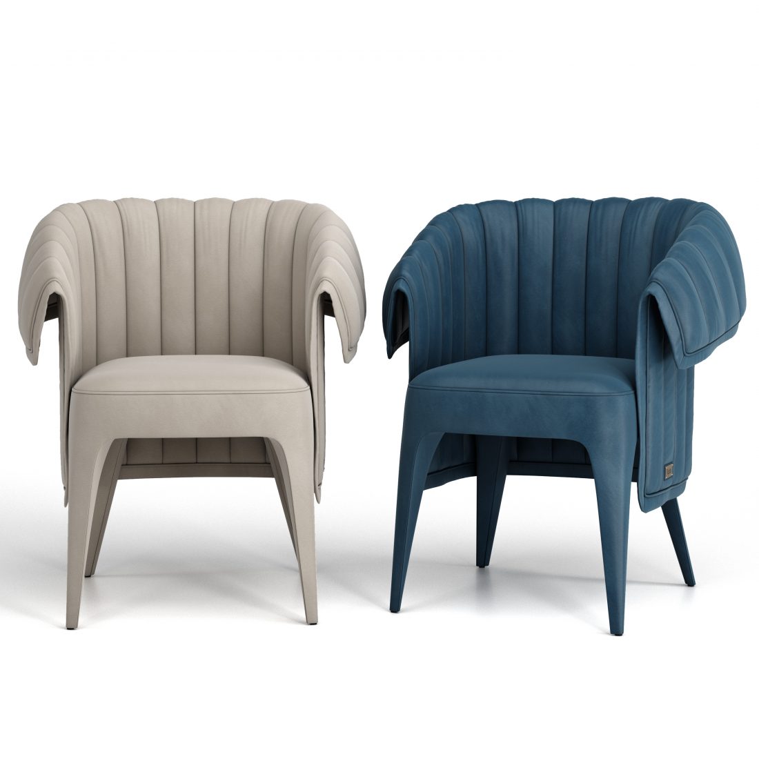 Manta Chair - 3D Model for VRay