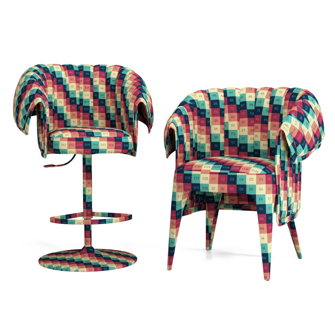 Manta Chair 3D Model for VRay | CGMood