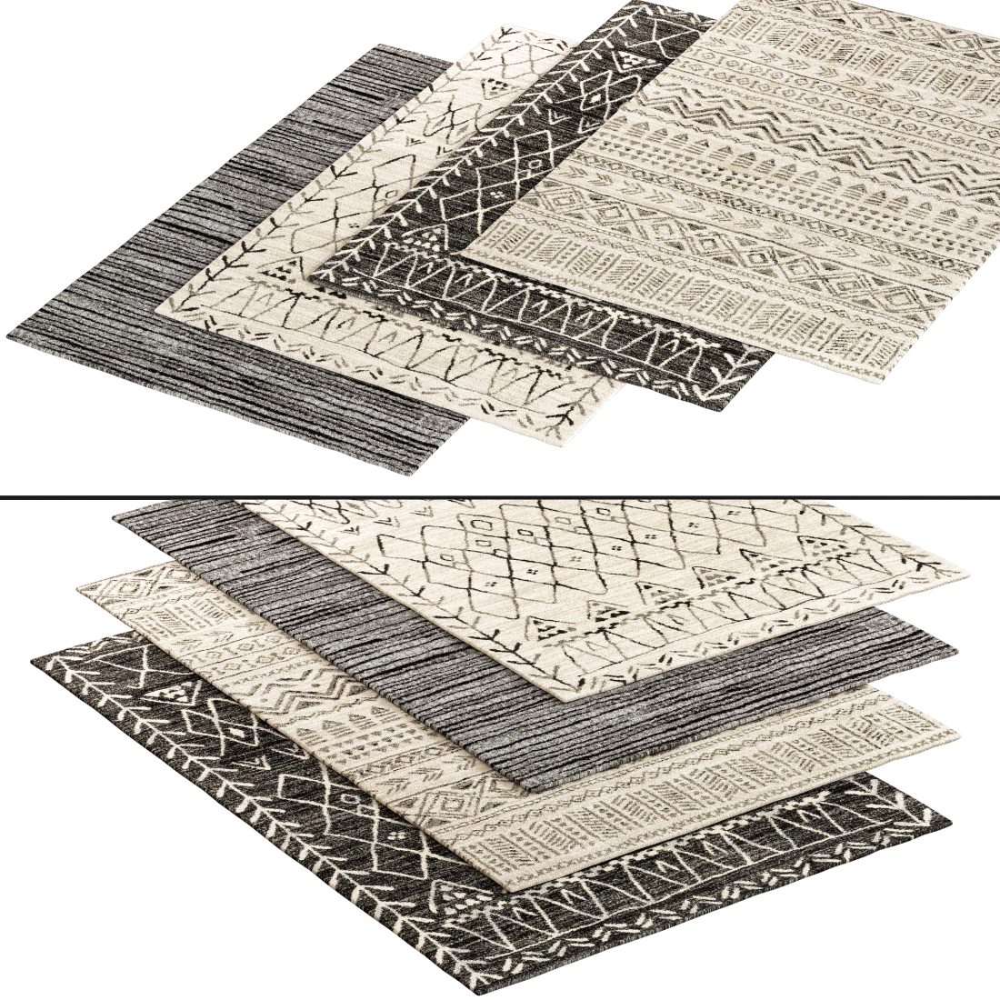 Carpet 160 - 3D Model for VRay
