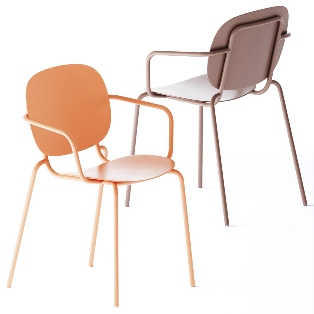 Chair Si-si 2 Collection By Scab Design - 3D Model for Corona