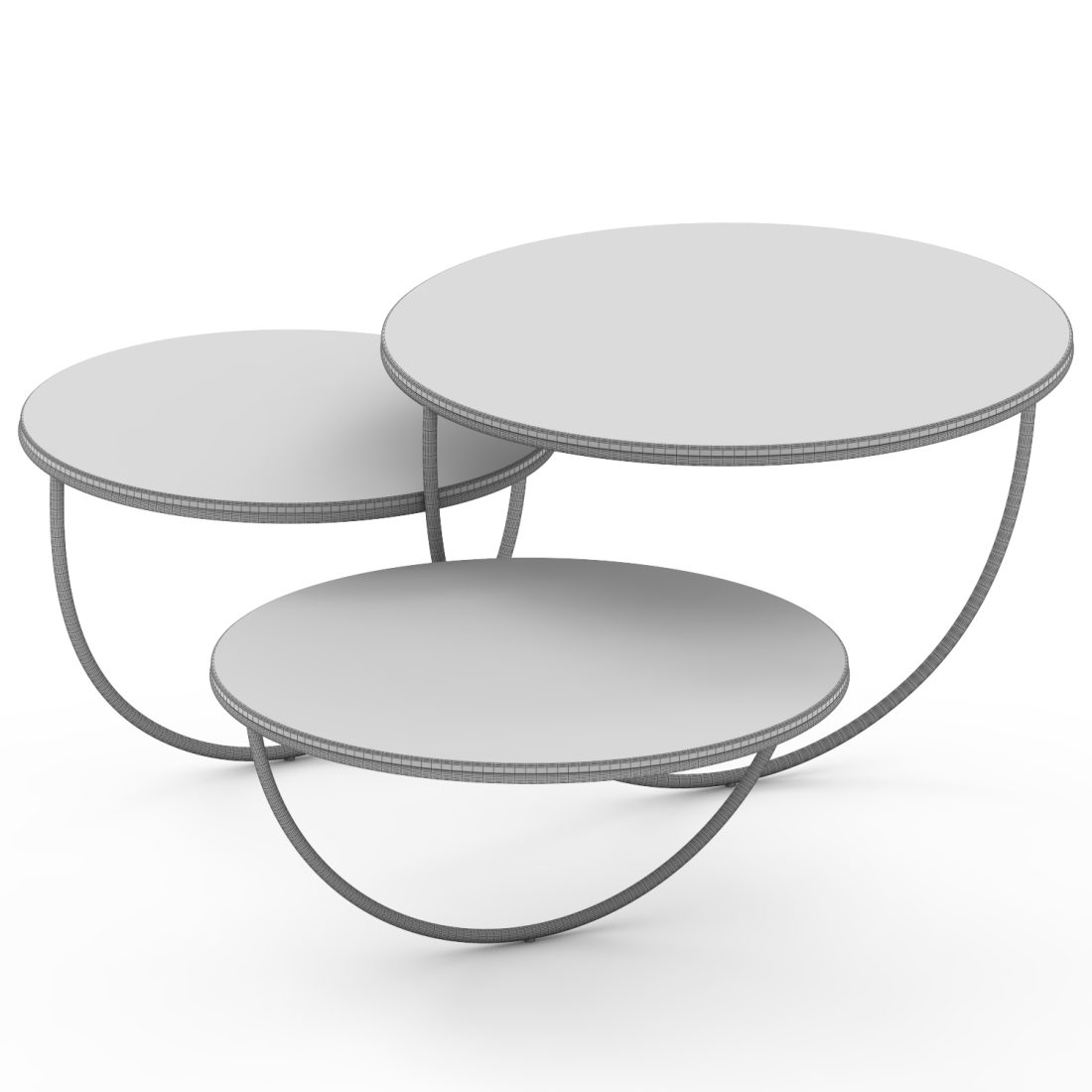 Cider La Manufacture Trio Coffee Table 3D Model for VRay | CGMood
