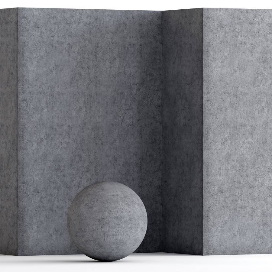 Wall Plaster 1 - 3D Model for VRay