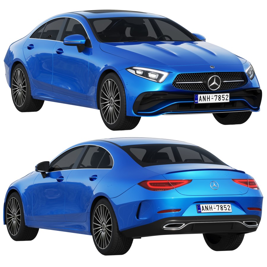 Mercedes-Benz CLS 2022 - 3D Model for Corona