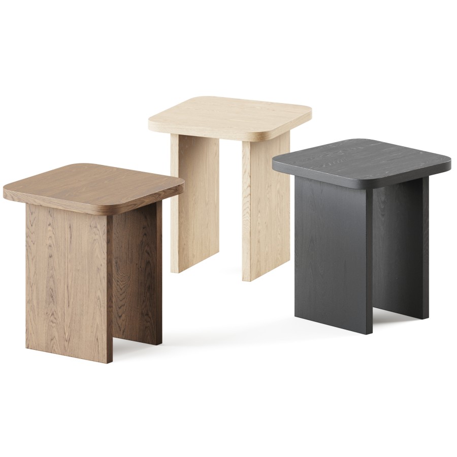 L'art Side Table Fomu Design 3D Model for Corona | CGMood