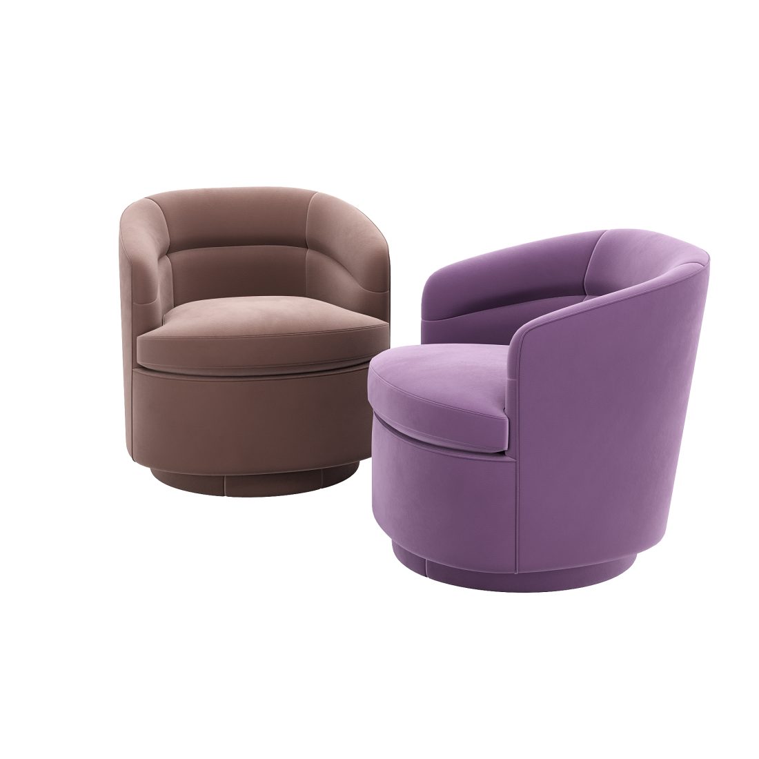 Viv Swivel Chair 3D Model for VRay, Corona | CGMood