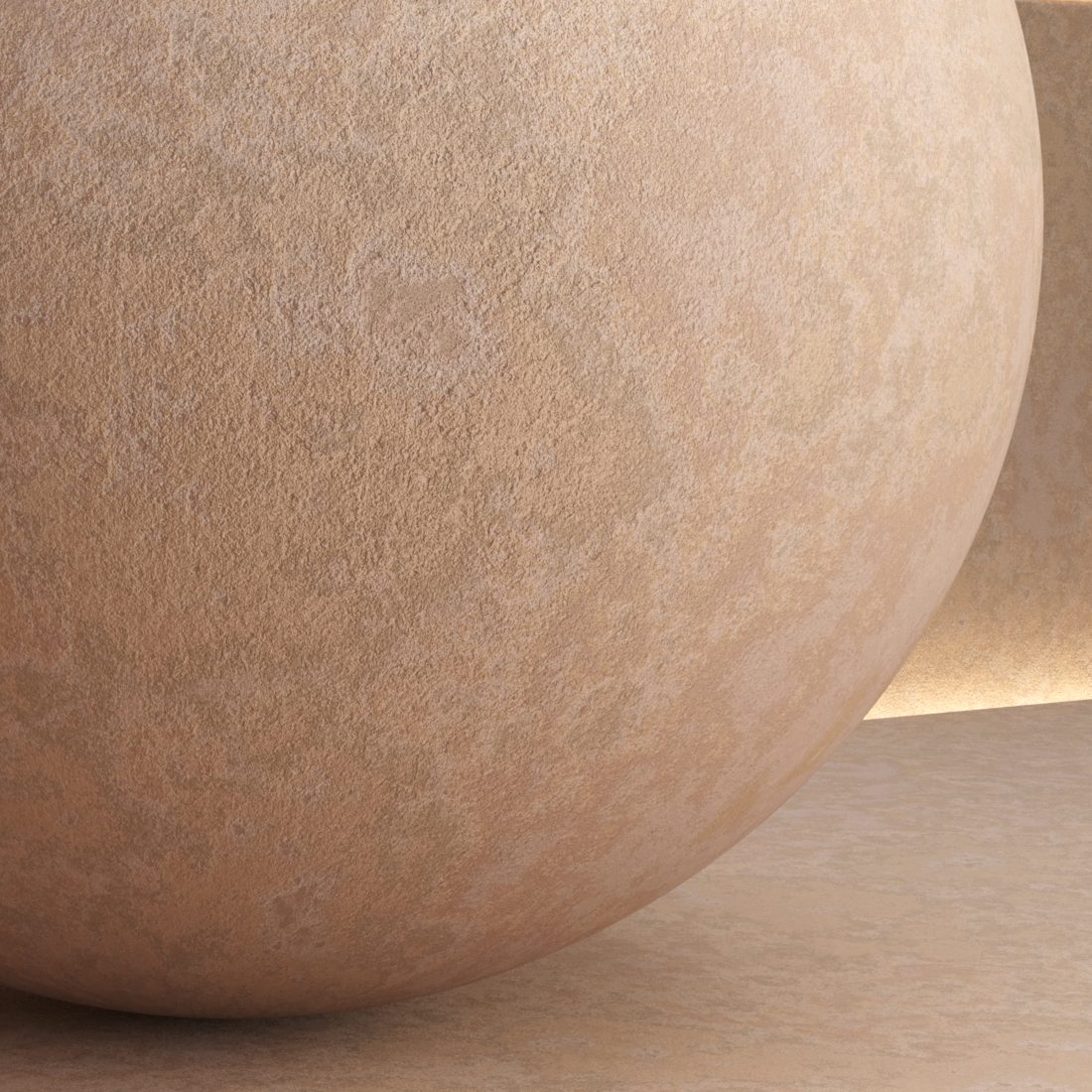 Decorative Plaster Material 03 - 3D Model for VRay, Corona
