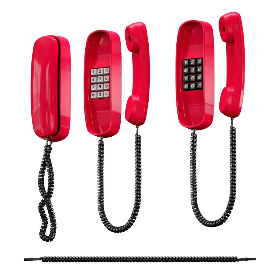 Wall Phone - 3D Model for FStorm, VRay, Corona