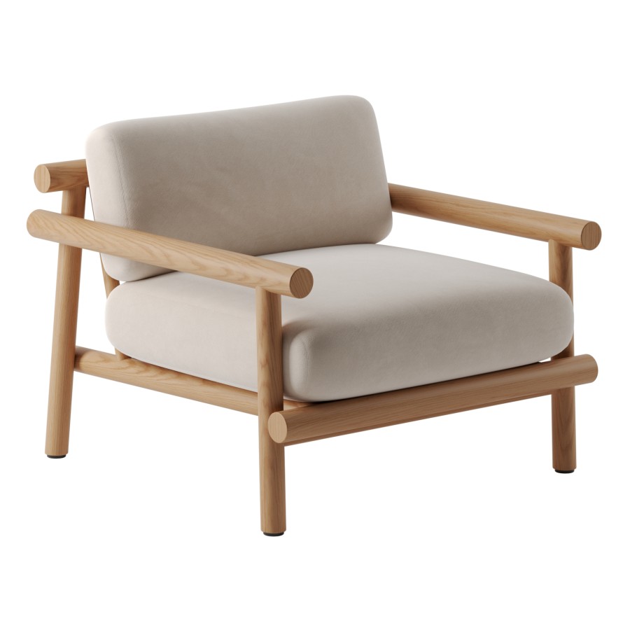 Ayana Armchair By B&b Italia 3D Model for Corona | CGMood