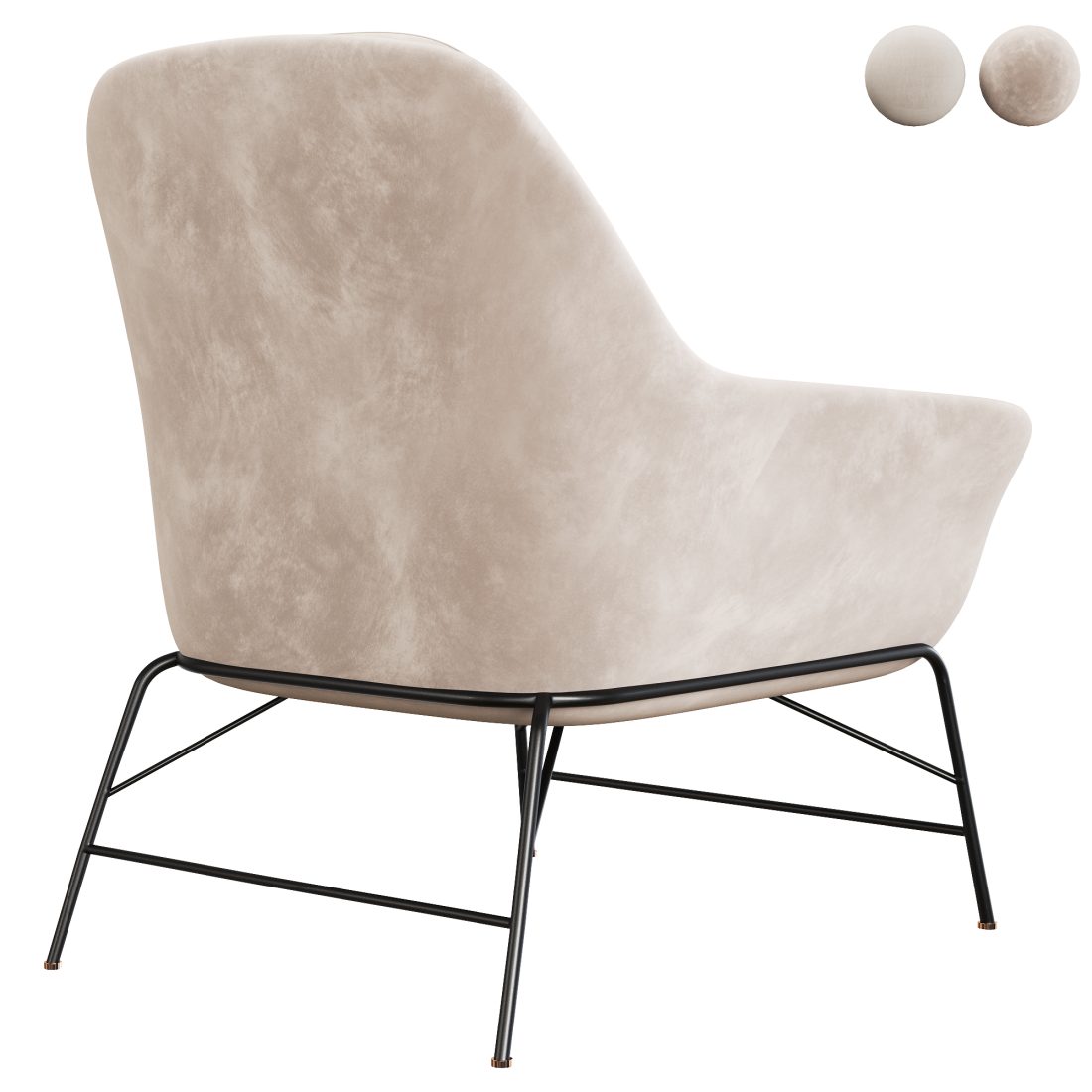 Sadira Armchair 3D Model for VRay | CGMood