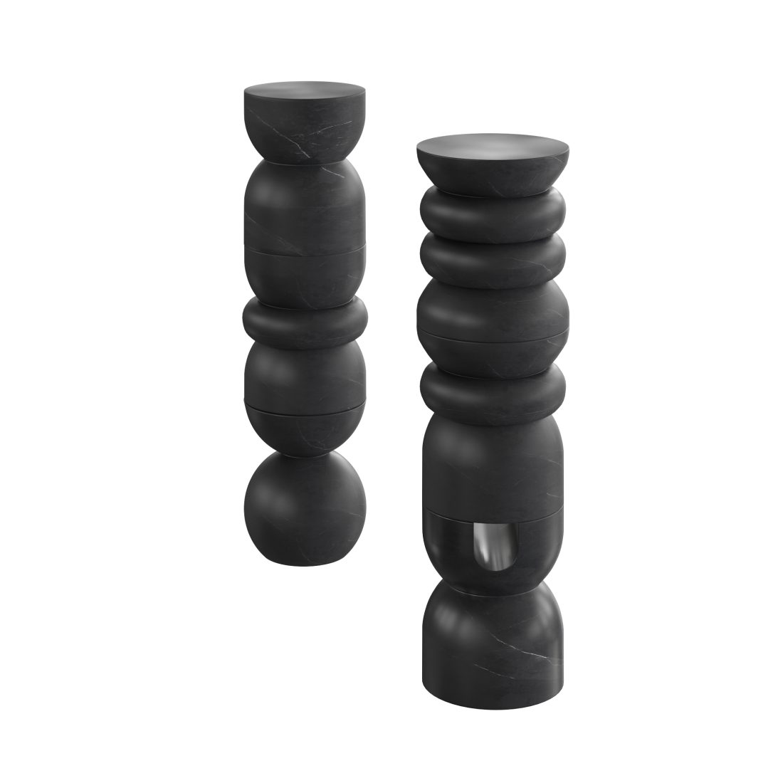 Cors - Neru Stools / Totems - 3D Model for VRay