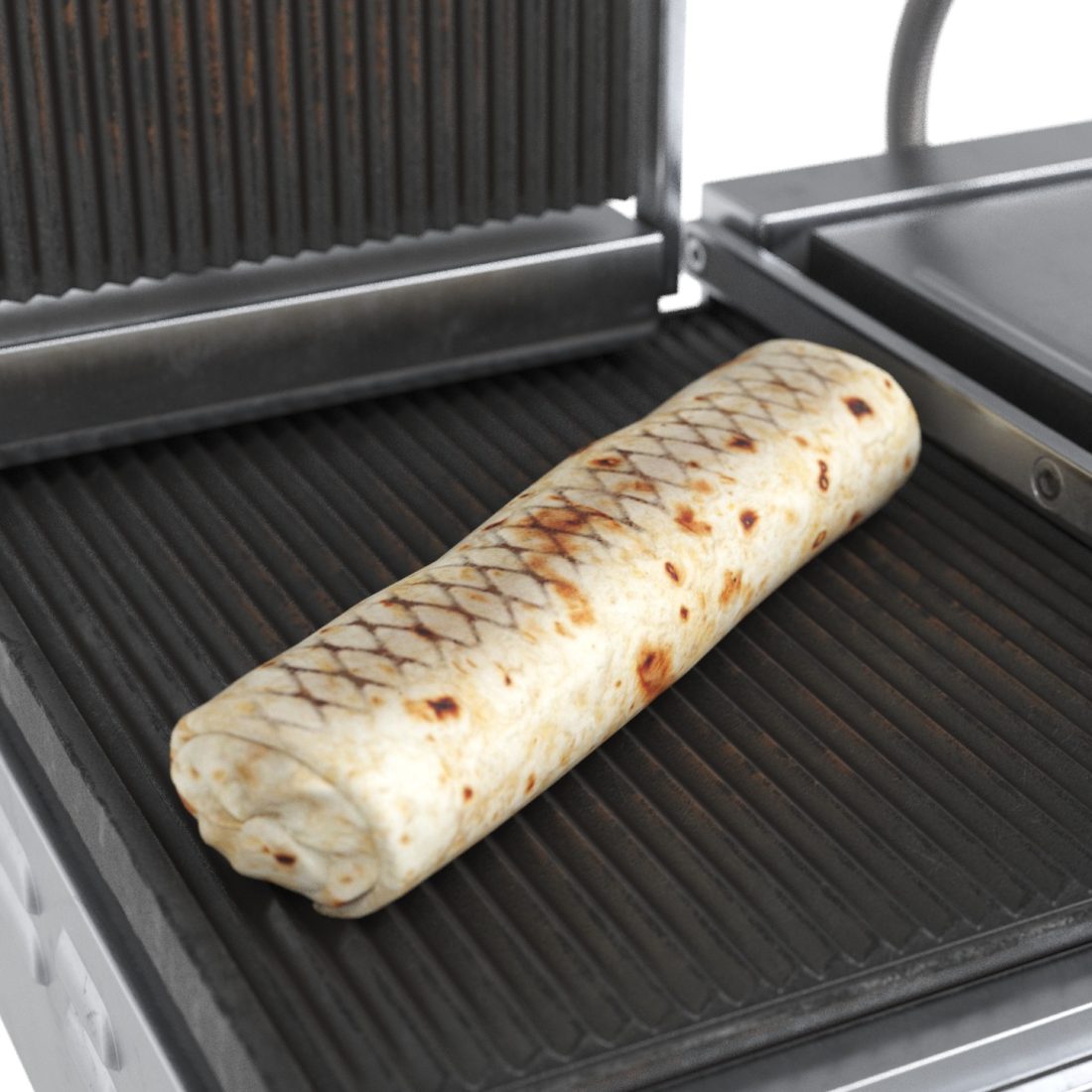 Equipment For Shawarma Cafe 3D Model for VRay, Corona | CGMood