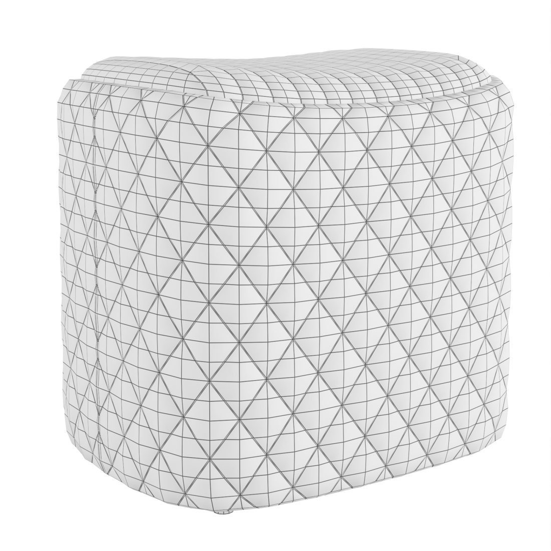 Storage Ottoman 3D Model for VRay, Corona | CGMood