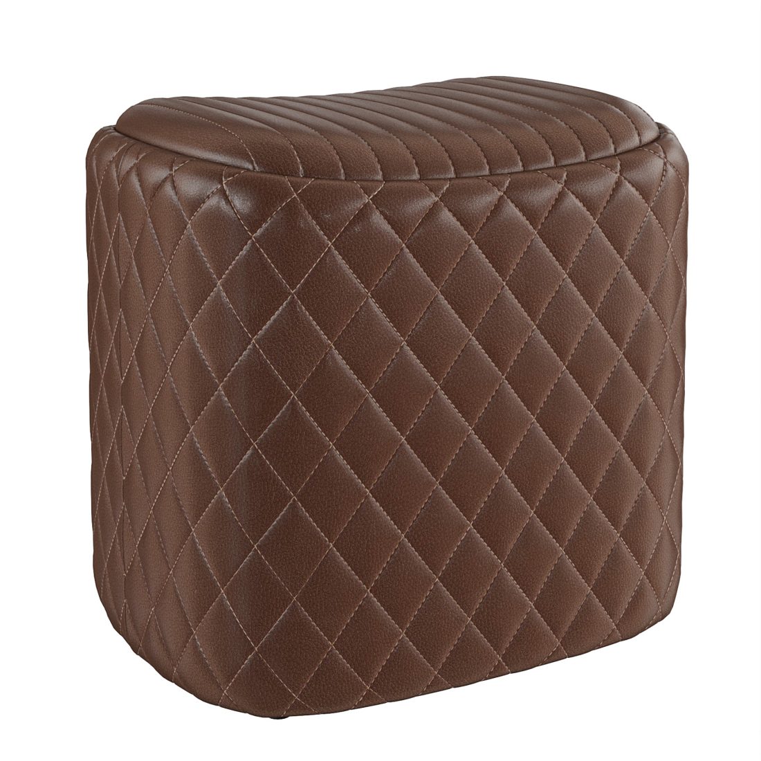 Storage Ottoman 3D Model for VRay, Corona | CGMood