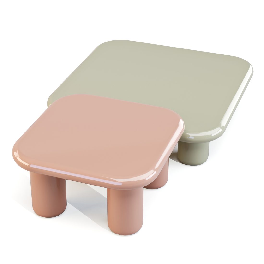 Mogg: Bilbao - Coffee And Side Tables - 3D Model for Corona
