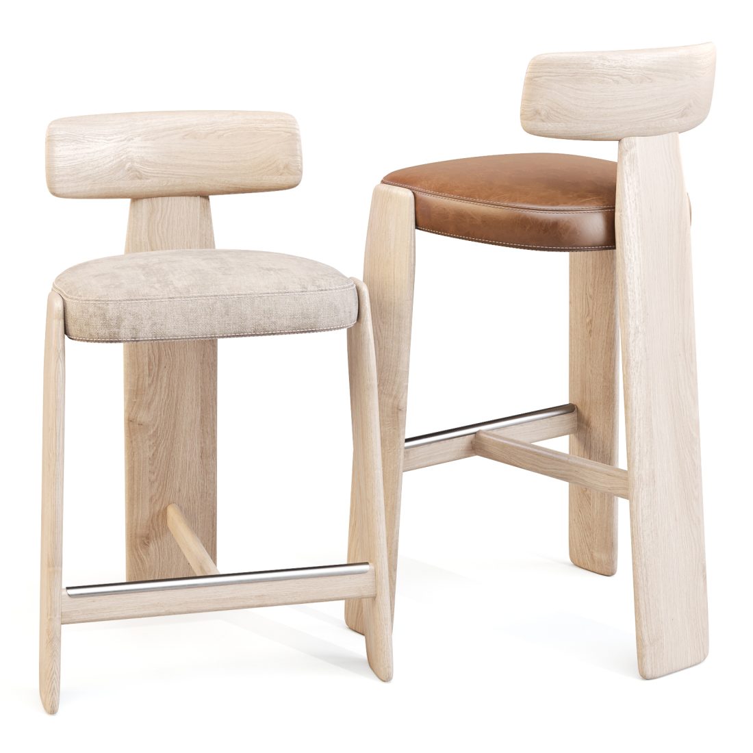 Andreu World: Oru - Bar And Counter Stool 3D Model for Corona | CGMood