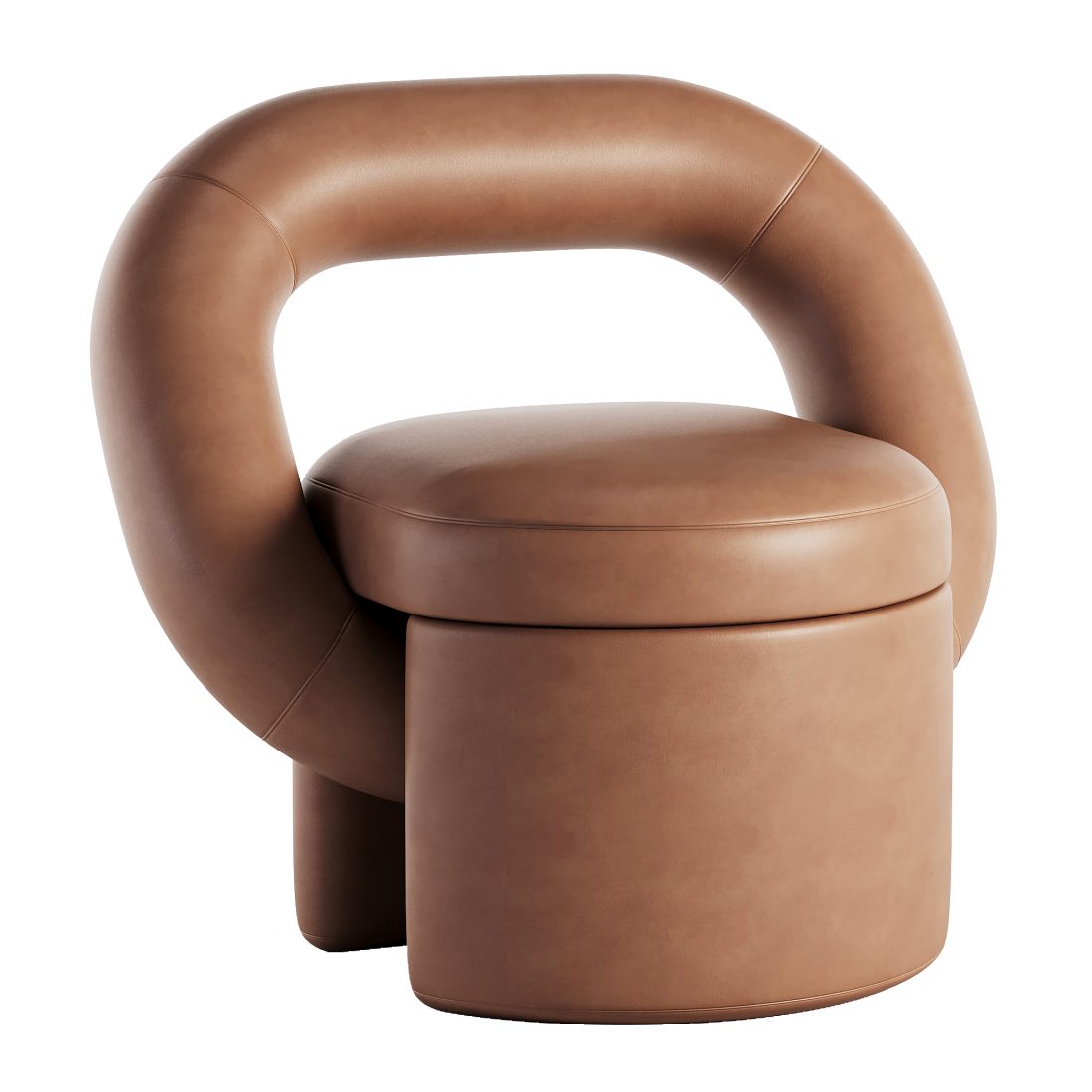 Woo Play Armchair - 3D Model for Corona