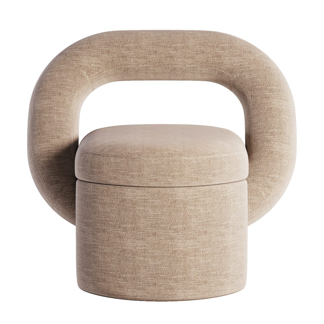 Woo Play Armchair - 3D Model for Corona