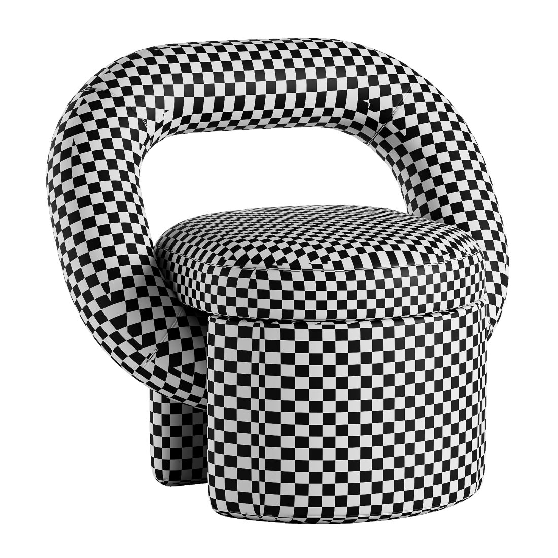 Woo Play Armchair - 3D Model for Corona