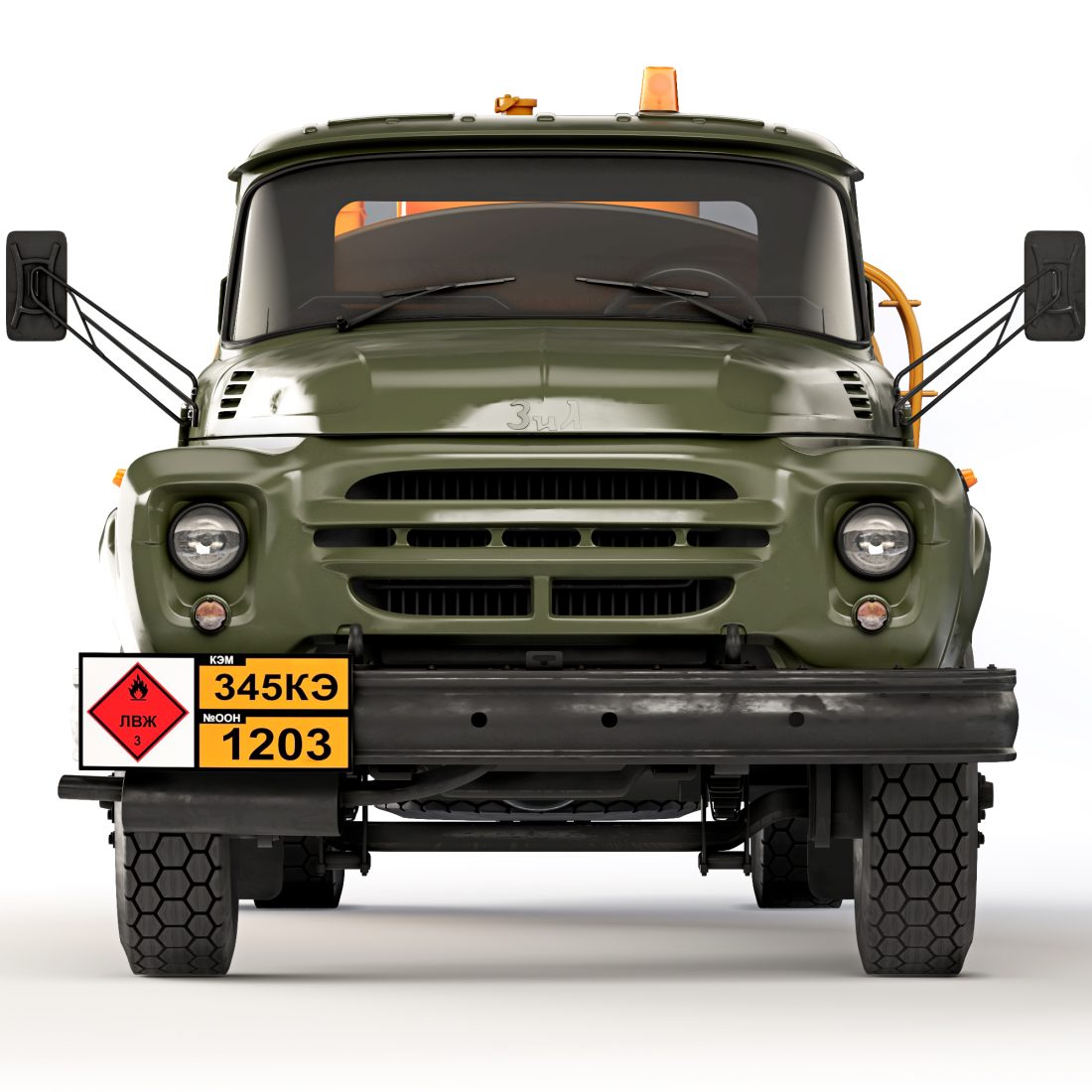 Zil 130 Tsv-6 1967 3D Model for VRay | CGMood