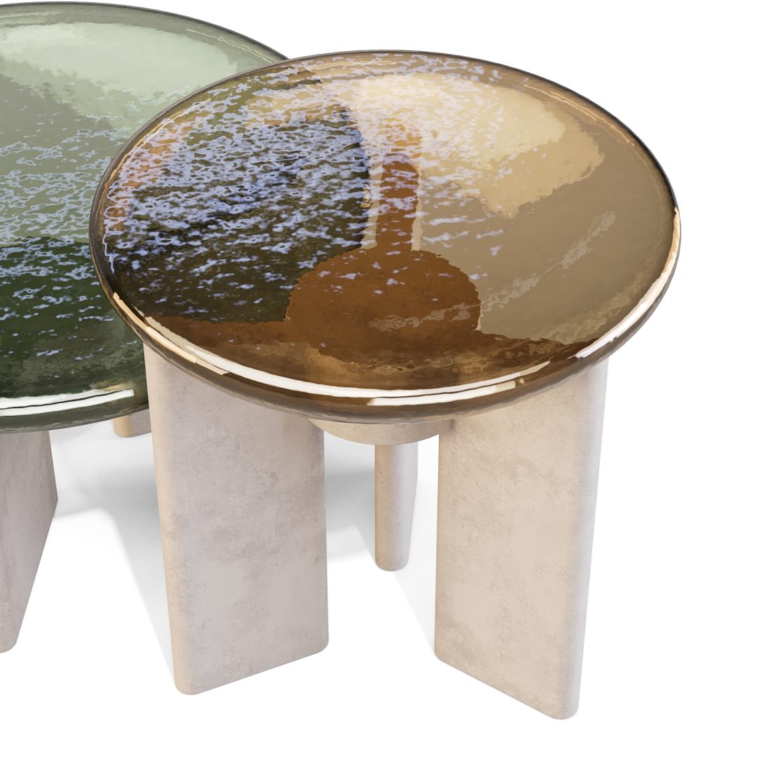 Paolo Castelli: Lens - Coffee And Side Table - 3D Model for Corona