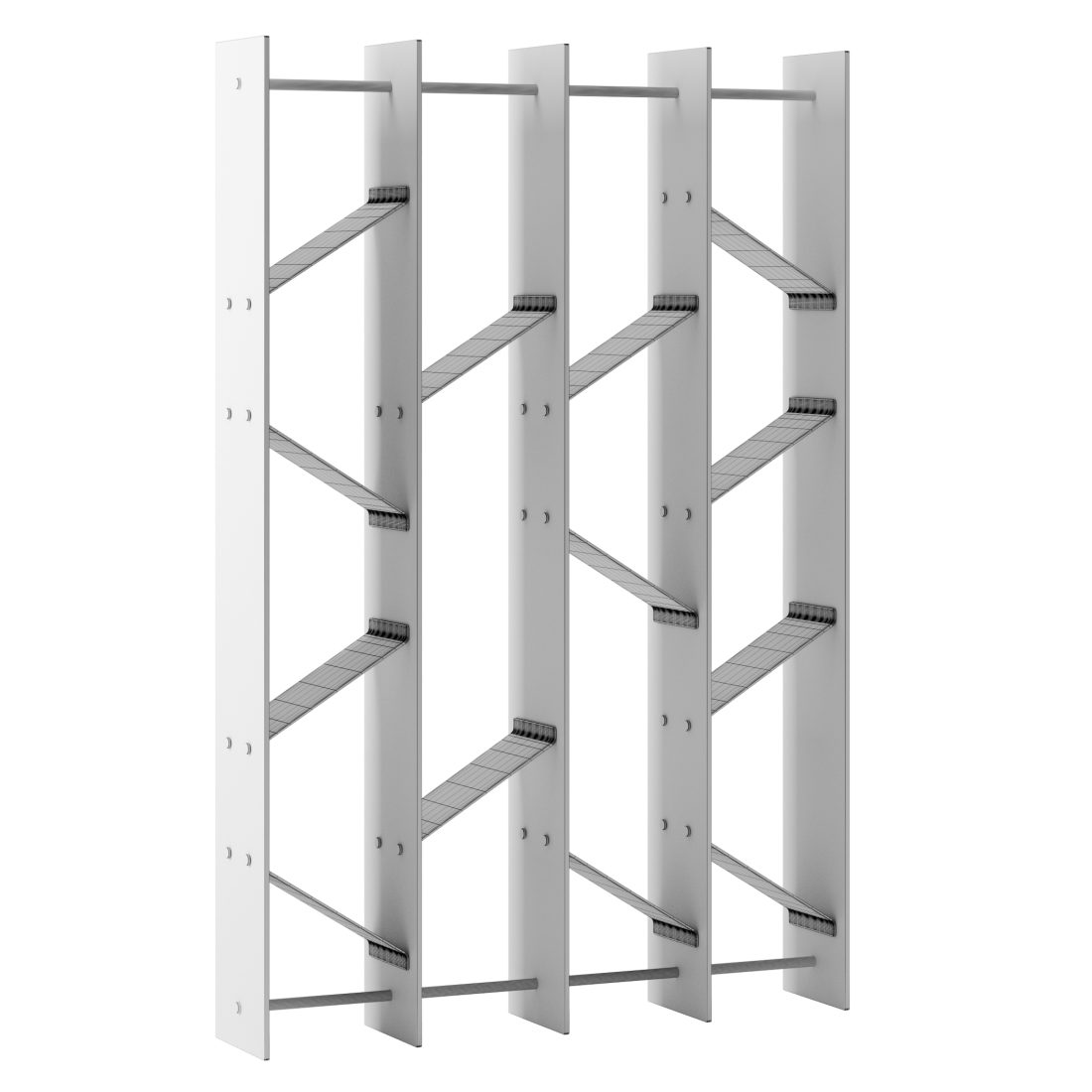 Isola Shelving System By Gallotti&radice - 3D Model for Corona
