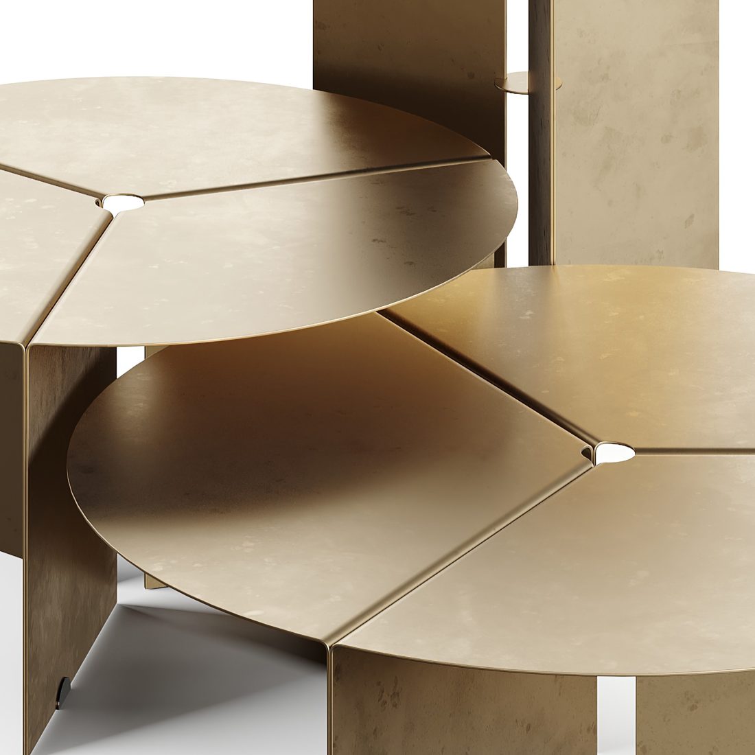April Peace 2023 Metal Table 3D Model for VRay, Corona | CGMood