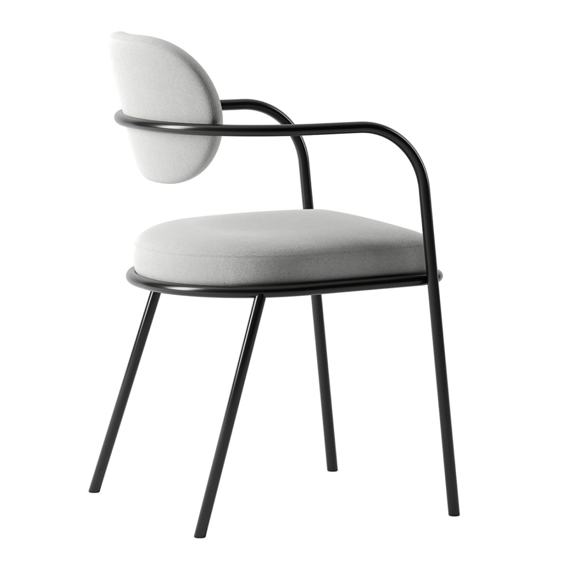 Ula Chair By My Home Collection - 3D Model for Corona