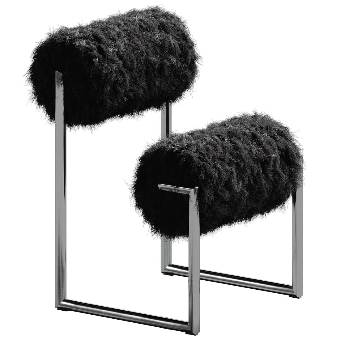 Armchair Due Più By Acerbis 3D Model for Corona | CGMood