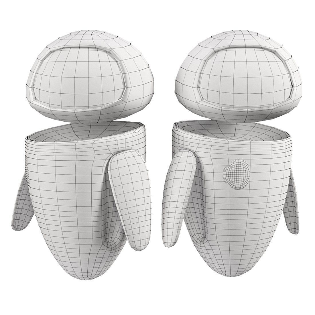 Eva Robot - 3D Model for Corona