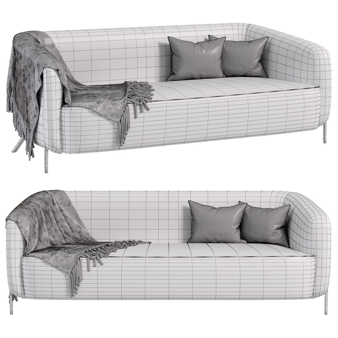 Michele Mantovani Sofa By Bodema 3D Model for Corona | CGMood