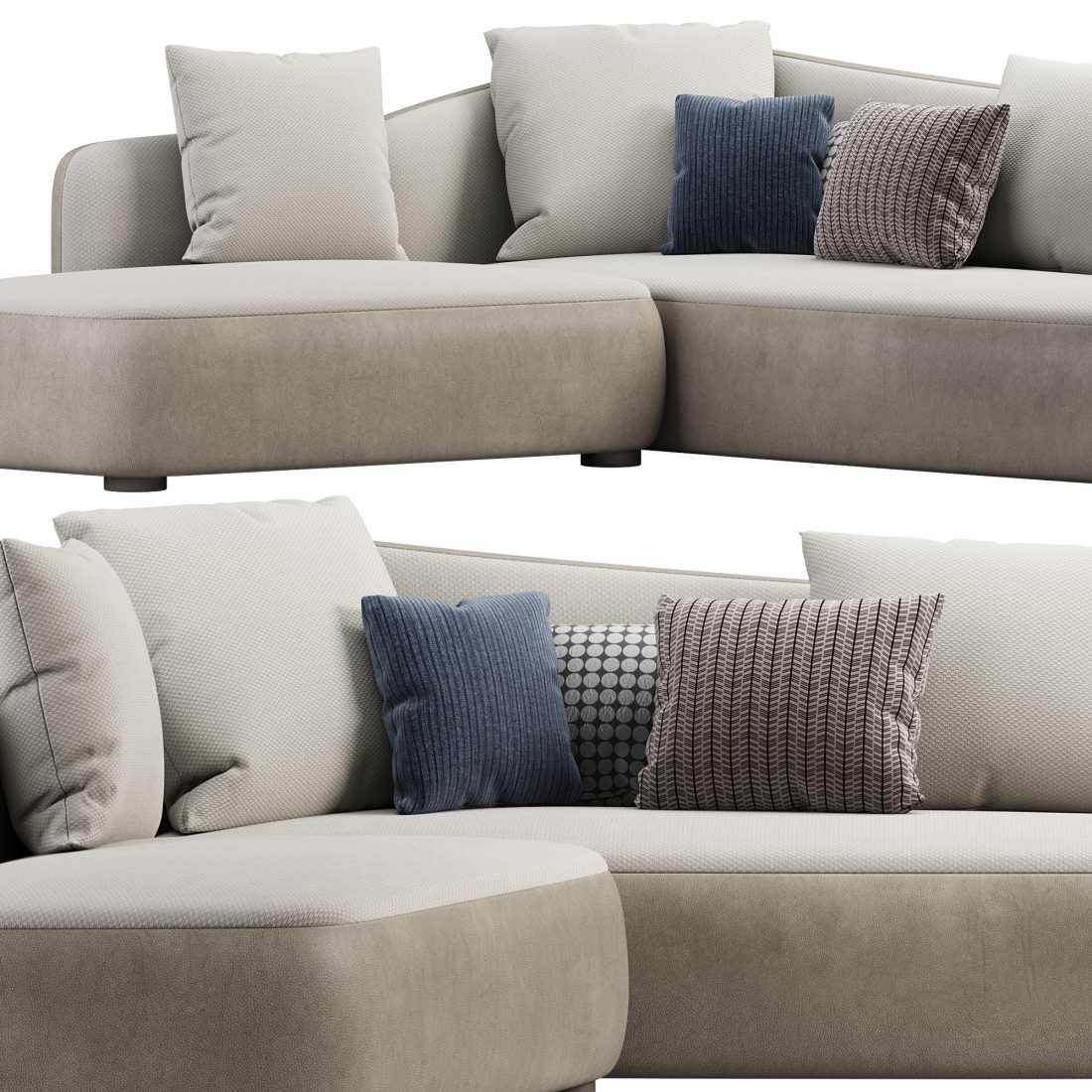 Sound Sofa By Bodema - 3D Model for Corona