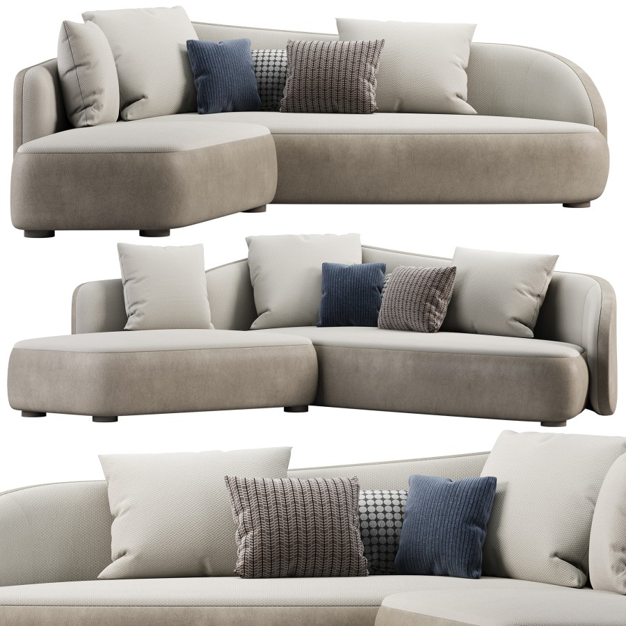Sound Sofa By Bodema - 3D Model for Corona