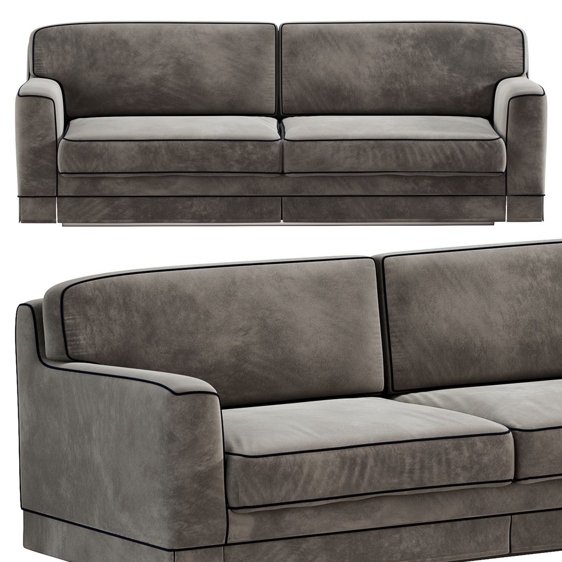 Burano Armchair By Bodema - 3D Model for Corona