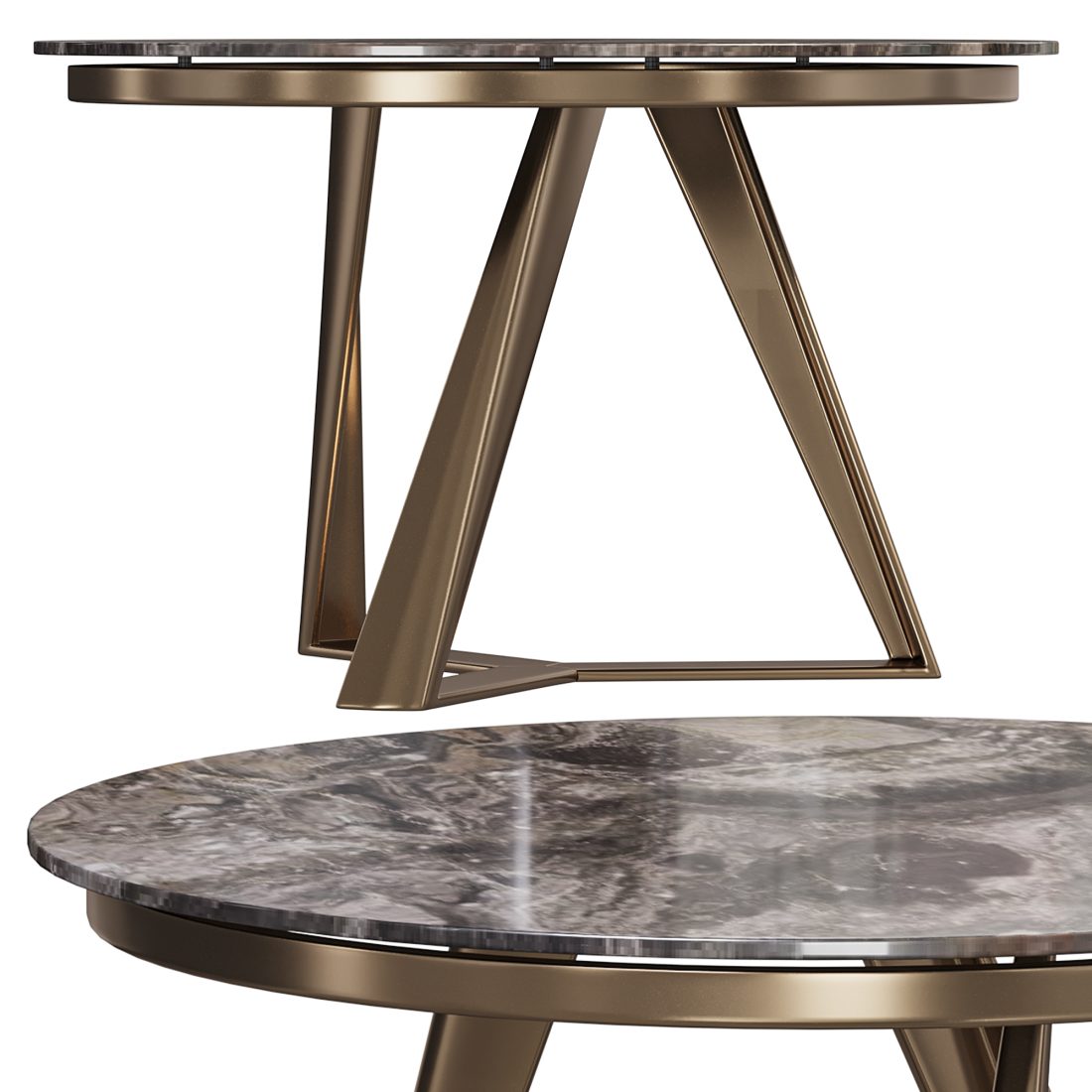 Dining Table Millennium By Stels - 3D Model for Corona
