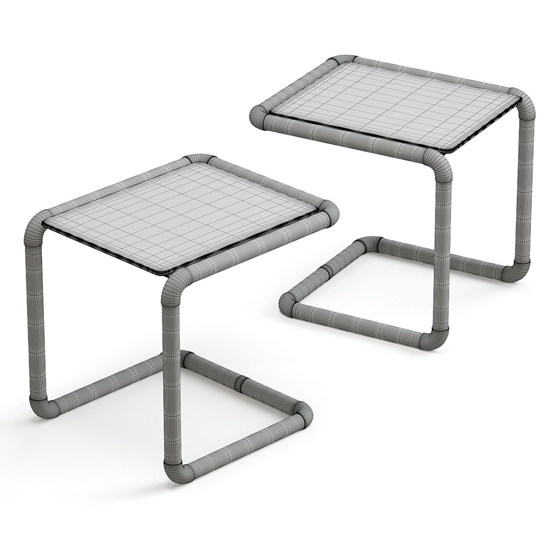 Dickson Side Table - 3D Model for Corona