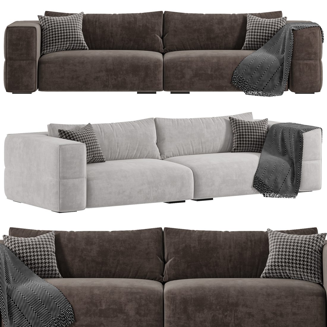Falira Sofa By Artipieces 3D Model for Corona | CGMood