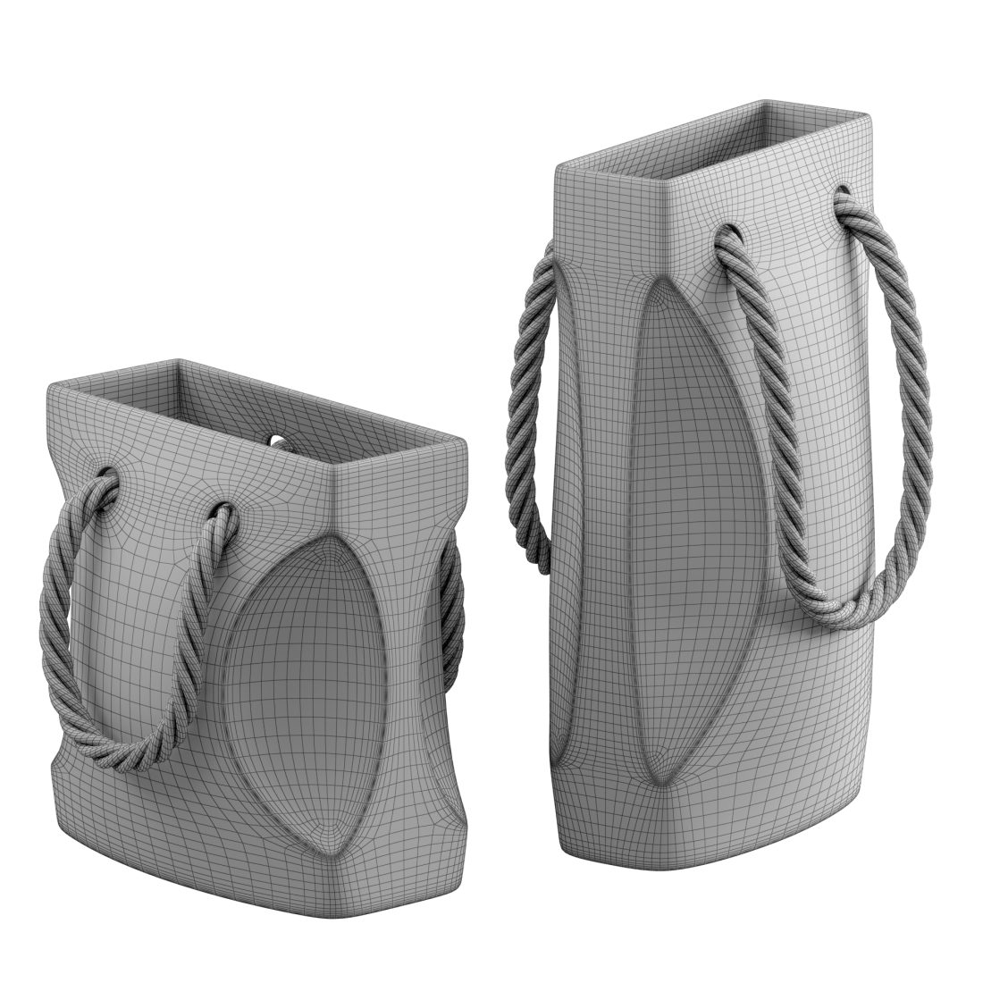 Decor Vase Bag - 3D Model for VRay