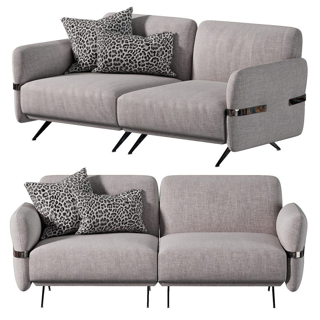Pablo Sofa By Natuzzi Italia 3D Model for Corona | CGMood