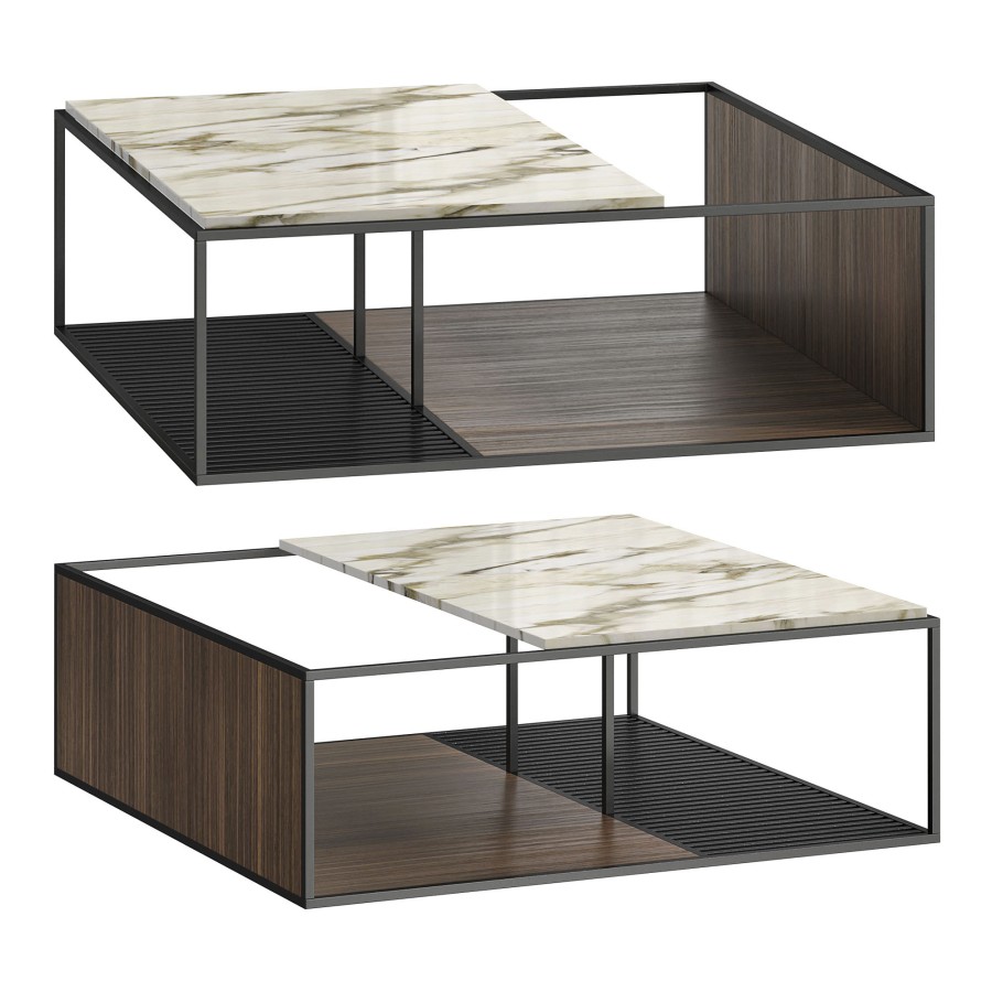 Filrouge Coffee Table By Natuzzi Italia - 3D Model for Corona