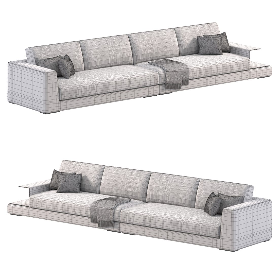 Bijoux Sofa By Ditreitalia - 3D Model for Corona