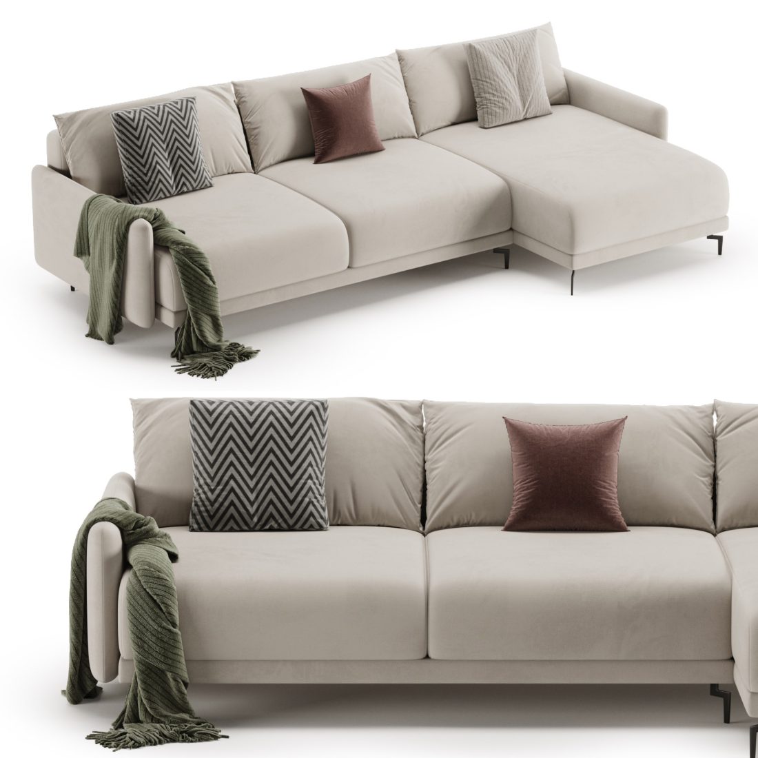 Archi Sofa By Skdesign - 3D Model for VRay, Corona