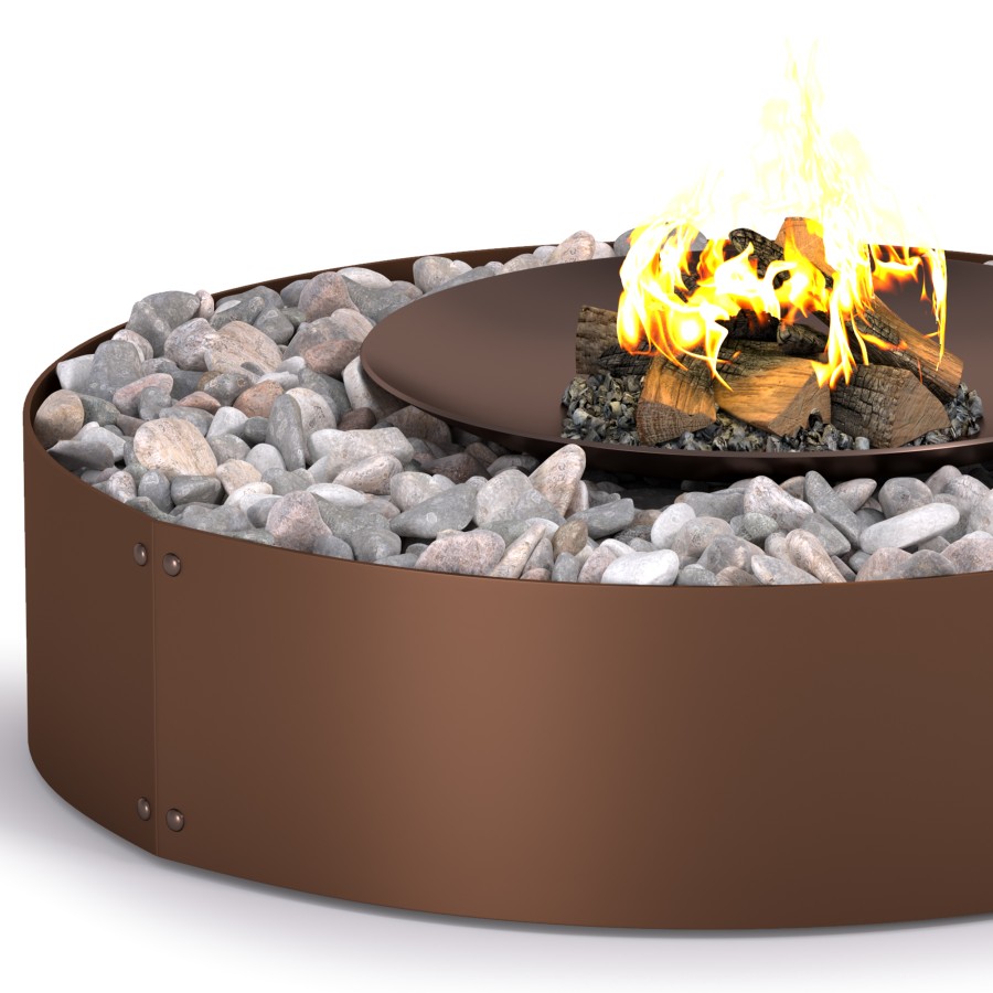 Zen Fire Basket By Ak74 - 3D Model for Corona