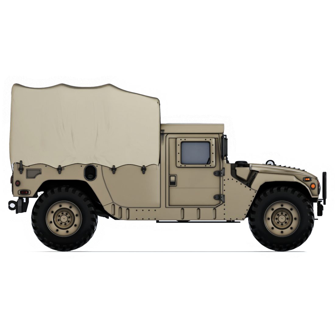 HMMWV M1038 2010 3D Model for VRay | CGMood