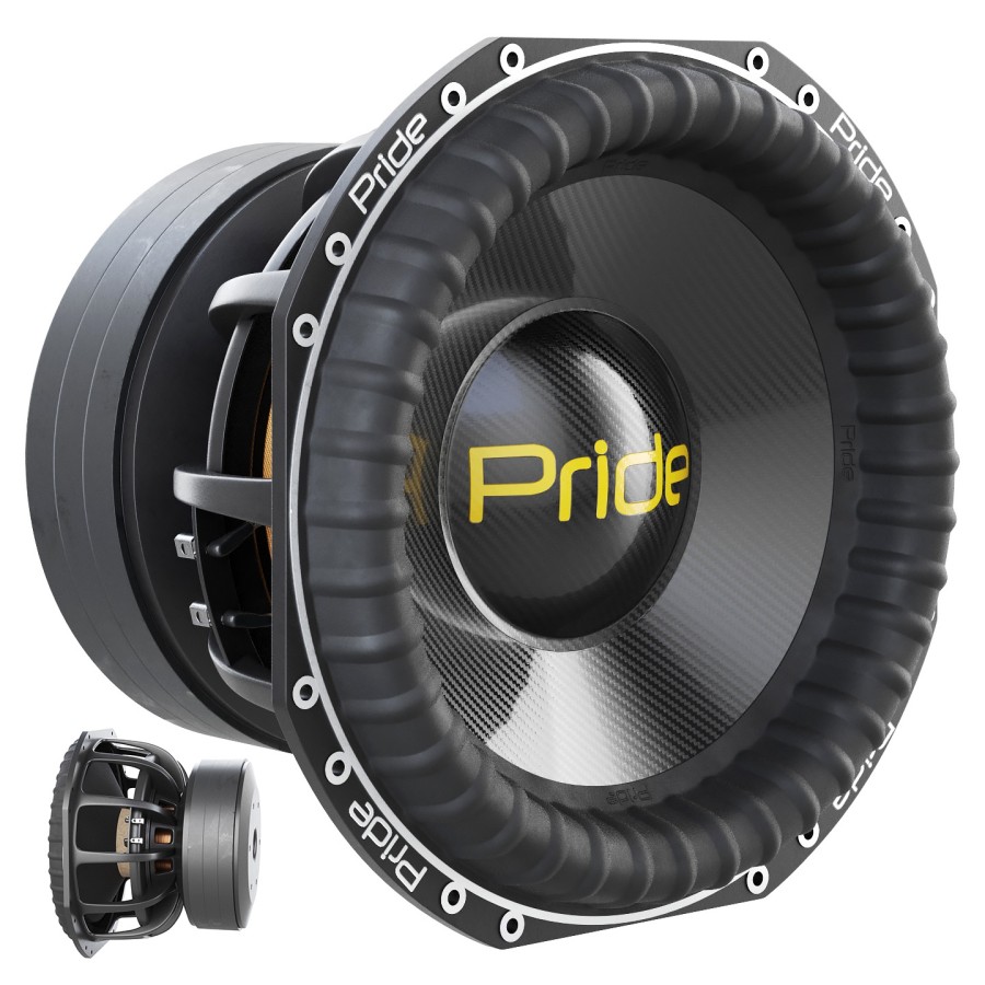 Powerful Subwoofer Pride S5 15 - 3D Model for VRay, Corona