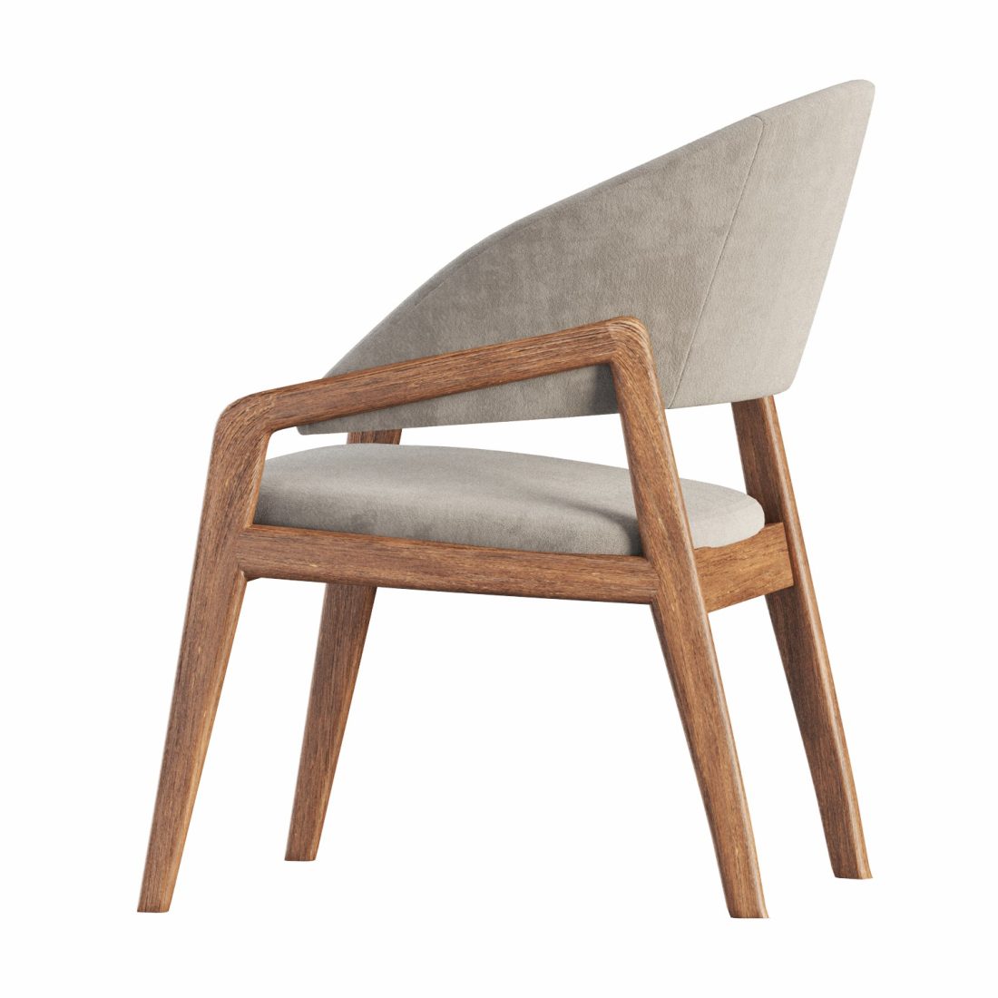 Oslo Dining Chair - 3D Model for Corona
