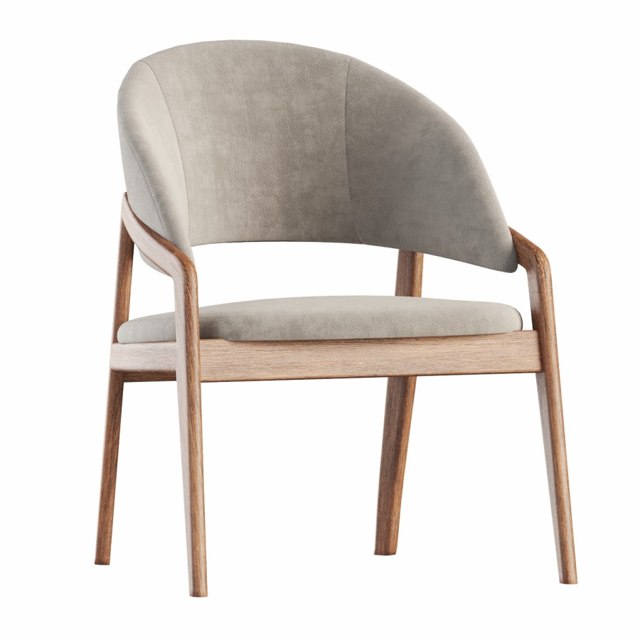 Oslo Dining Chair - 3D Model for Corona