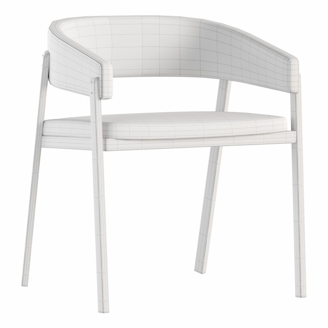 Oslo Dining Chair 3D Model for Corona | CGMood