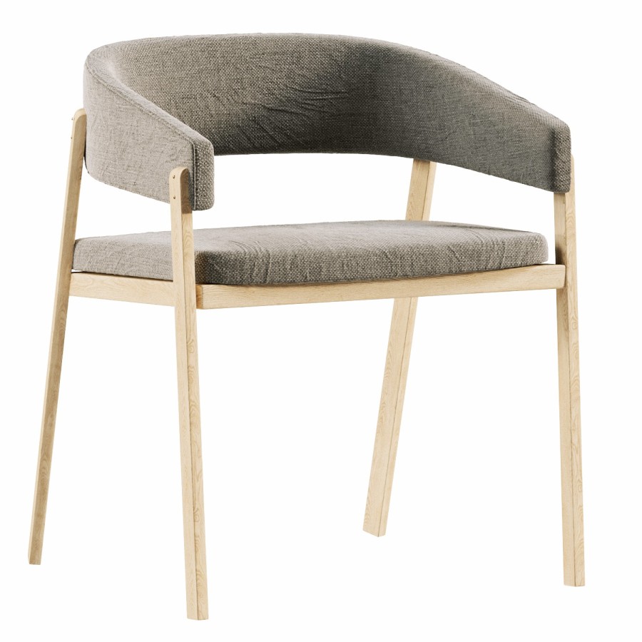 Oslo Dining Chair 3D Model for Corona | CGMood
