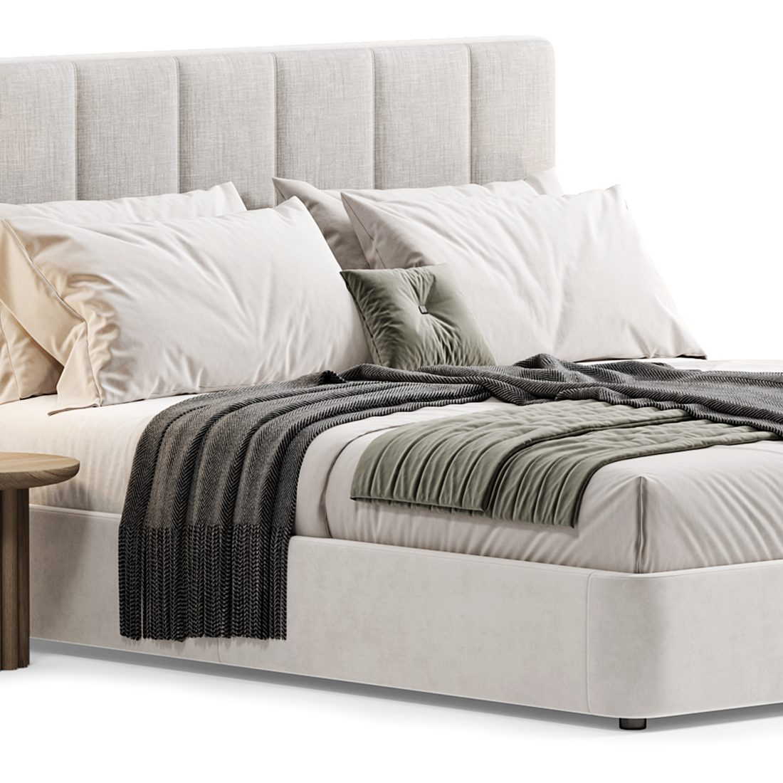 Jody Bed By Laskasas - 3D Model for Corona